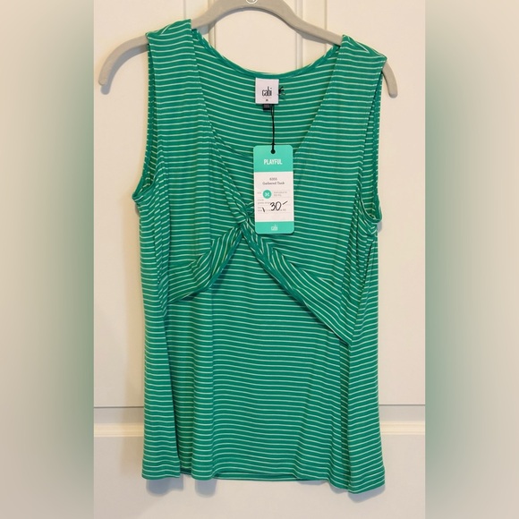 CAbi | Tops | Cabi 6355 Gathered Tank | Poshmark